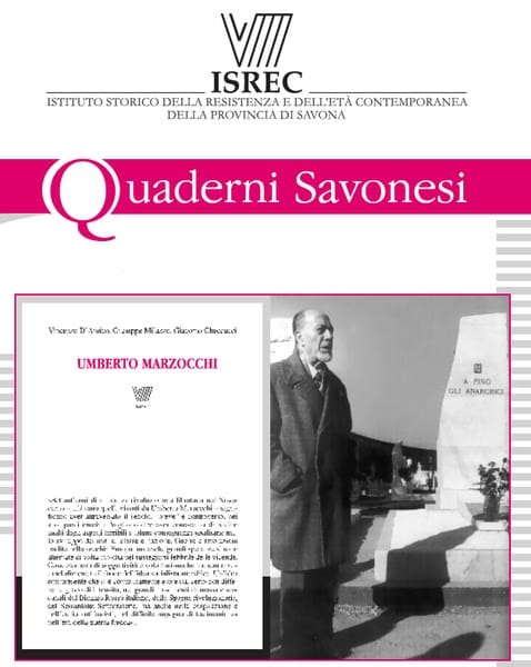 MARZOCCHI UMBERTO - Lettera ai compagni rivista